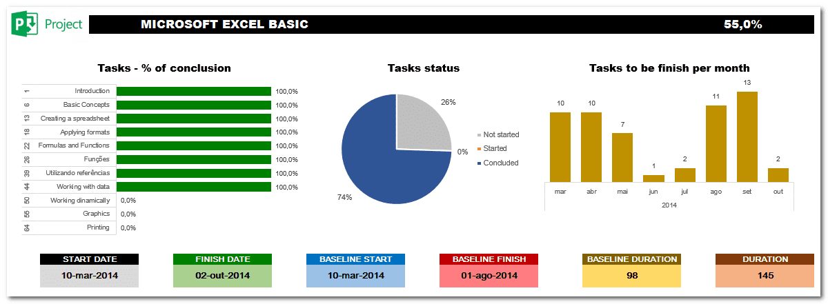 Create Beautiful Reports WITHOUT Project 2013 MPUG