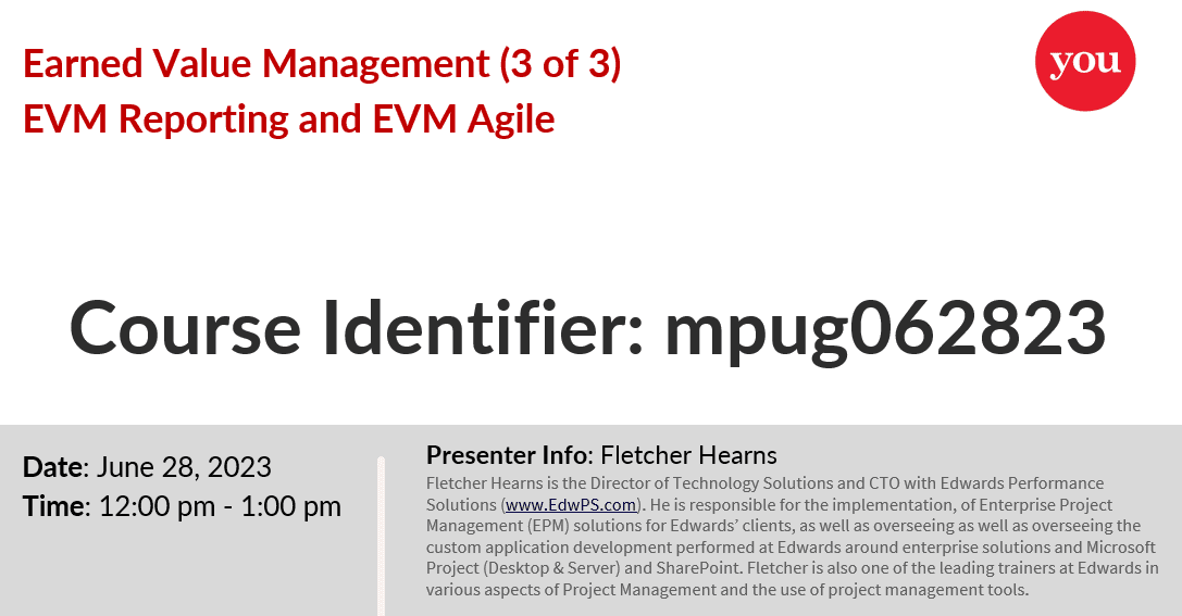 Part 3 of 3 - EVM Reporting & EVM Agile Part 3 of 3 - EVM Reporting & EVM Agile